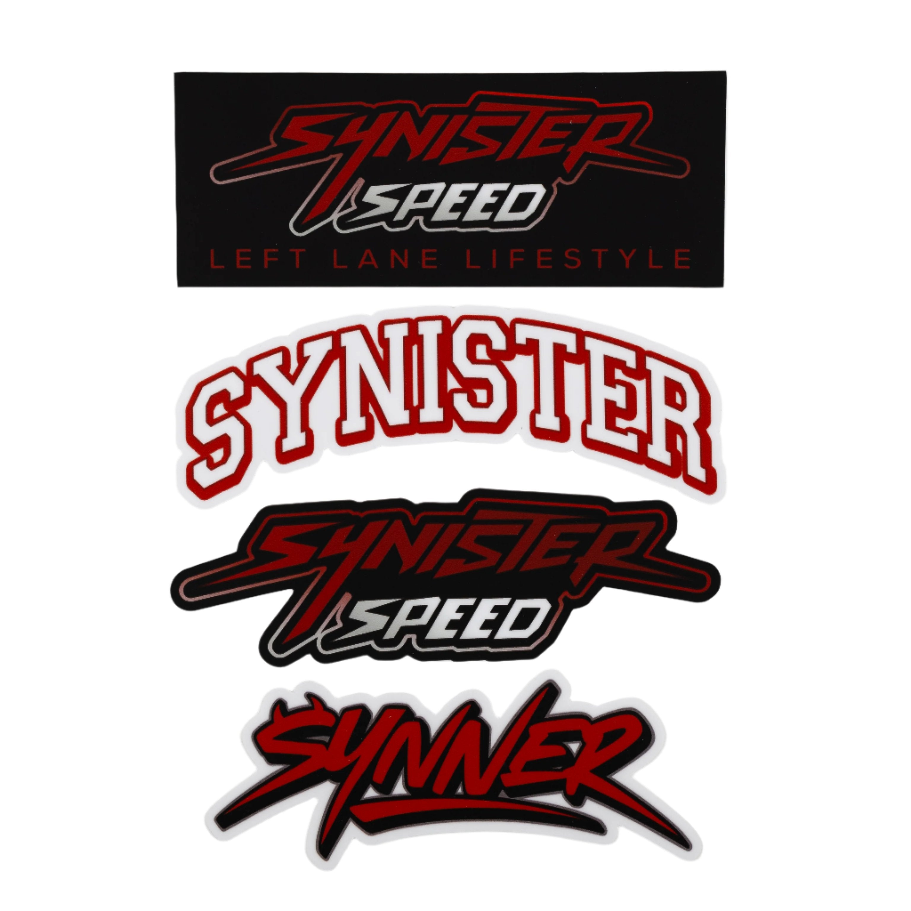 Synister Graphics Sticker Pack – Synister Speed